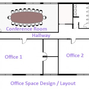 Commercial Drawings | Office Layouts | Building Design Software